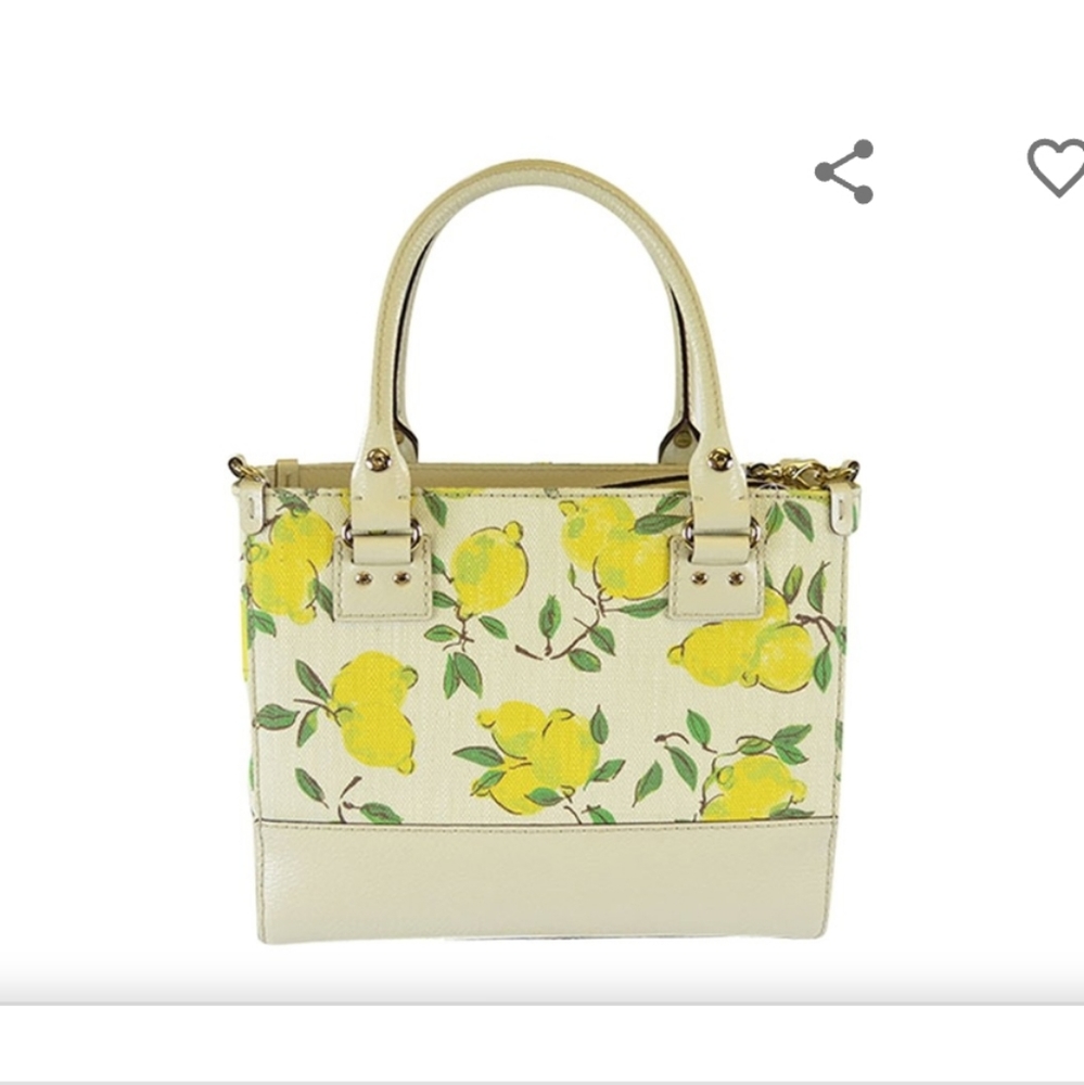 Kate Spade Small Quinn Wellesley Lemon & Leather Cros… - Gem